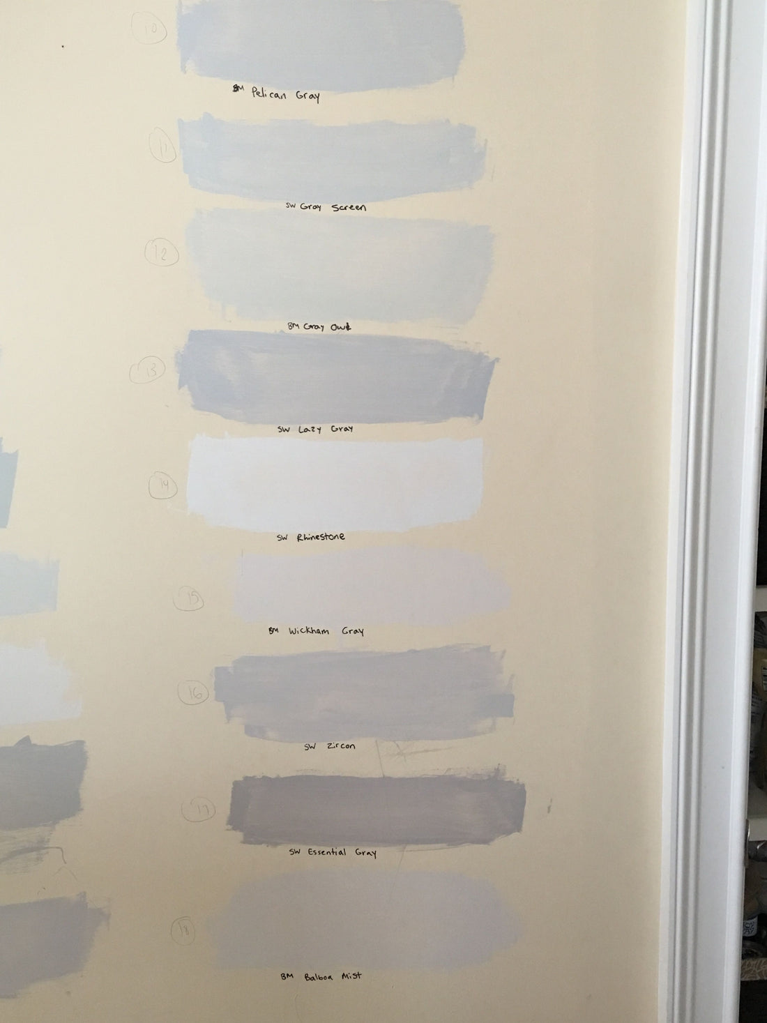 The Mitchell Interior Paint Palette